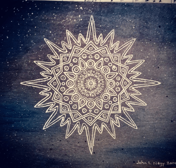 18 – Space Mandala – Mandala of the Day