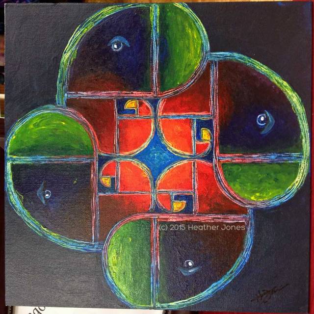 144 – Elephants Mandala – Mandala of the Day