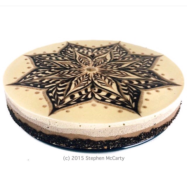 264 – Peanut Butter Cheesecake Mandala – Mandala of the Day