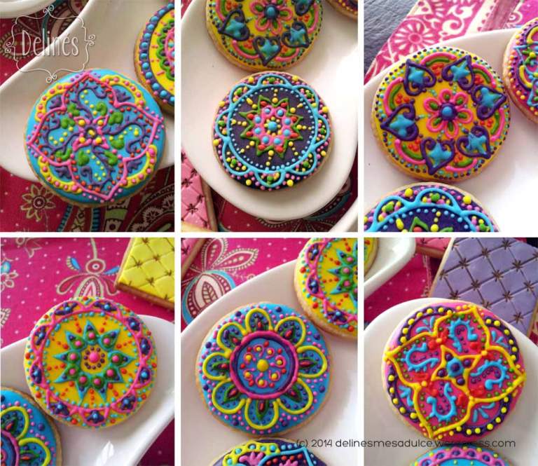2016-102 – Cookies Mandalas – Mandala of the Day