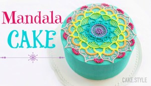2016-100 – Mandala Cake Mandala – Mandala of the Day