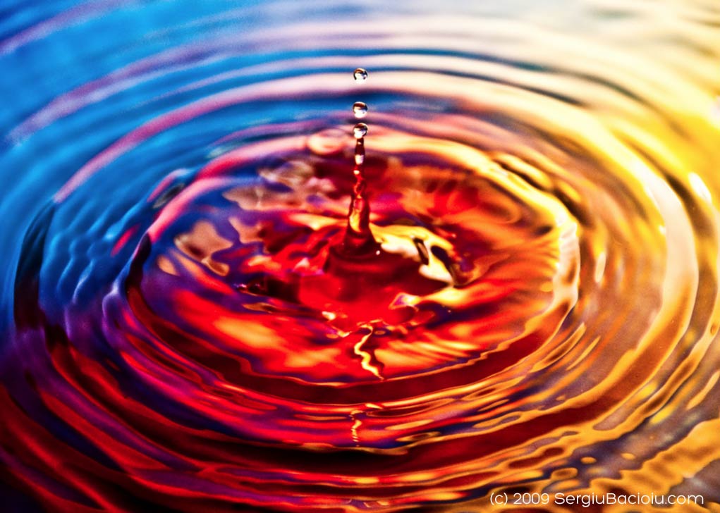 2016-109 – Rainbow Ripples Mandala – Mandala of the Day