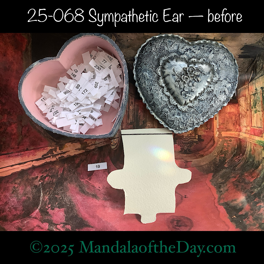 25-068 Sympathetic Ear – Mandala of the Day